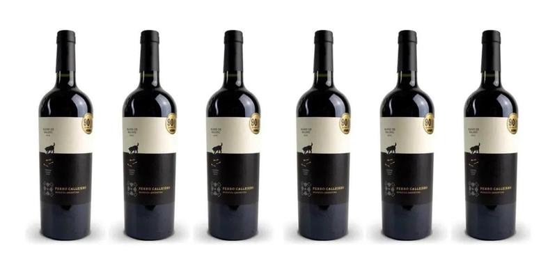 Vinho Argentino Perro Callejero Malbec 750Ml Com 6 Garrafas - Mosquita ...