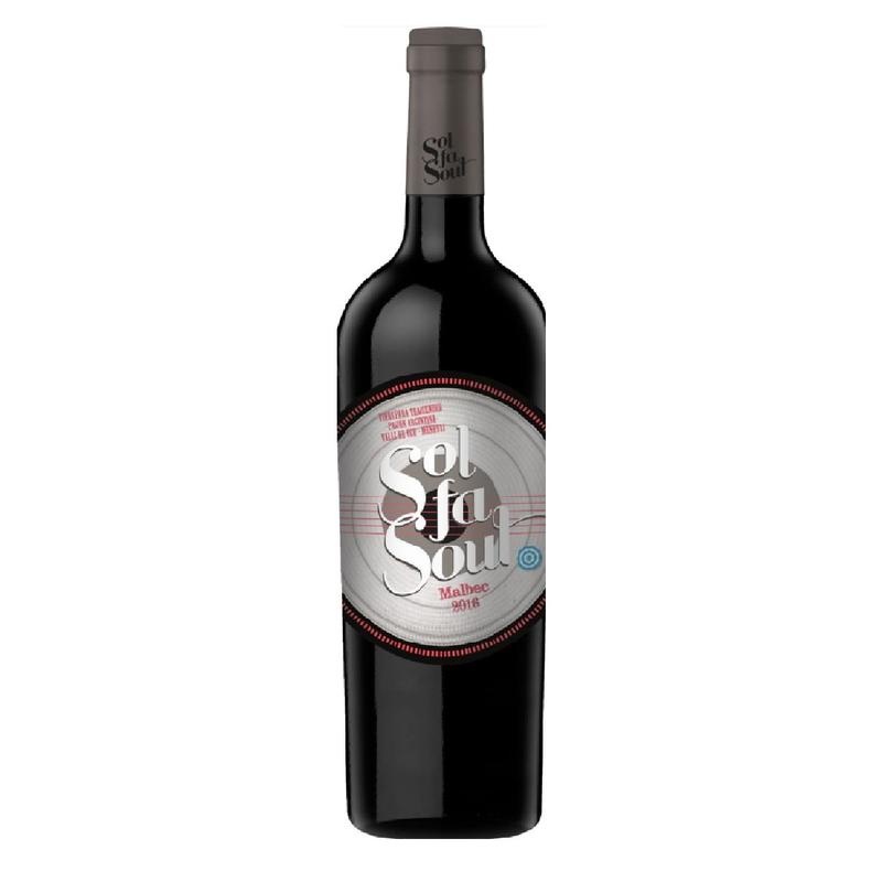Vinho Argentino Sol Fa Soul Malbec - 750ml - Del Maipo Wines - Vinho ...