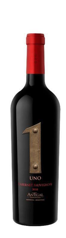 Vinho Argentino Uno Cabernet Sauvignon 750 ML - ANTIGAL - Vinho ...