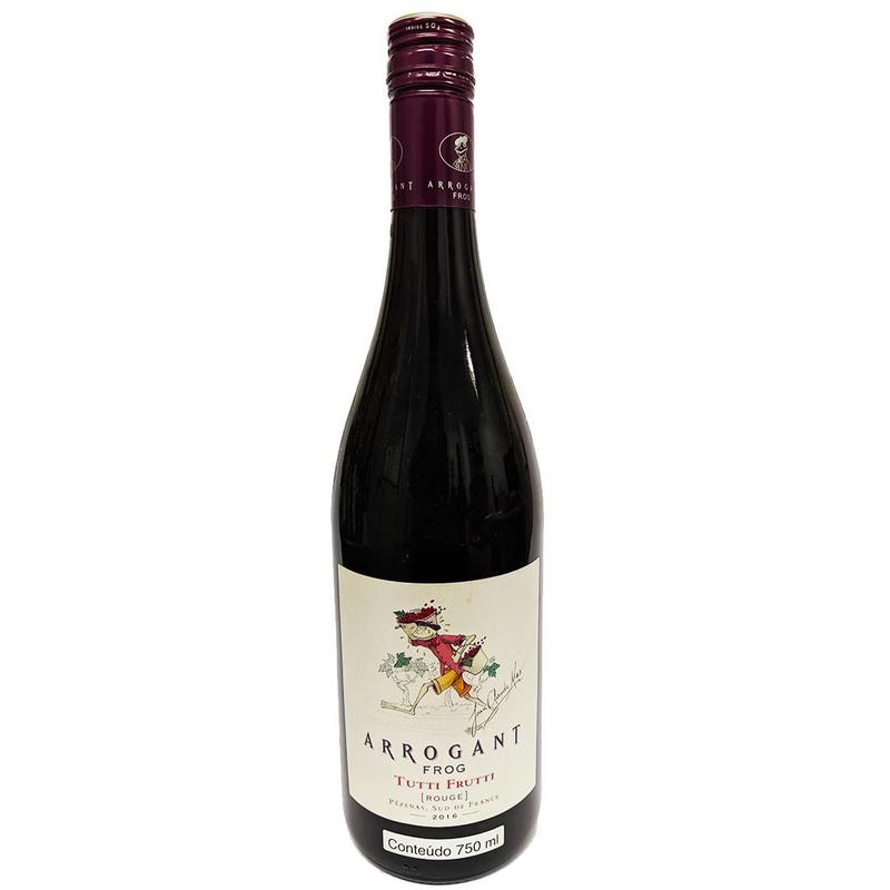 Vinho Arrogant Frog Tutti Frutti Tinto 750ml - Vinho - Magazine Luiza