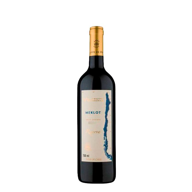 Vinho Baron Philippe de Rothschild Reserva Merlot 2020 Tinto Chile ...