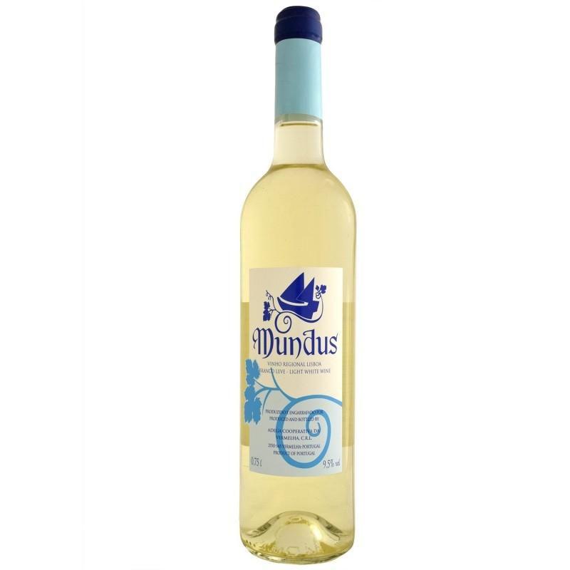 Vinho branco meio seco Frisante Mundus - Lisboa 750ml - Adega Vermelha ...