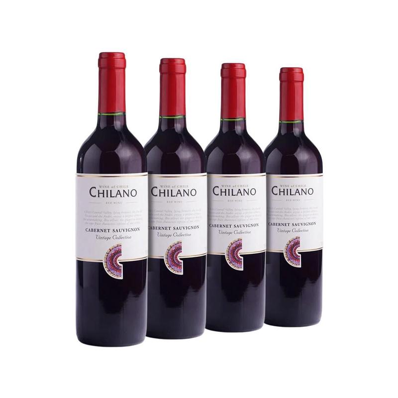 Vinho Chilano Cabernet Sauvignon 750Ml - 4 Uni - Vinho - Magazine Luiza