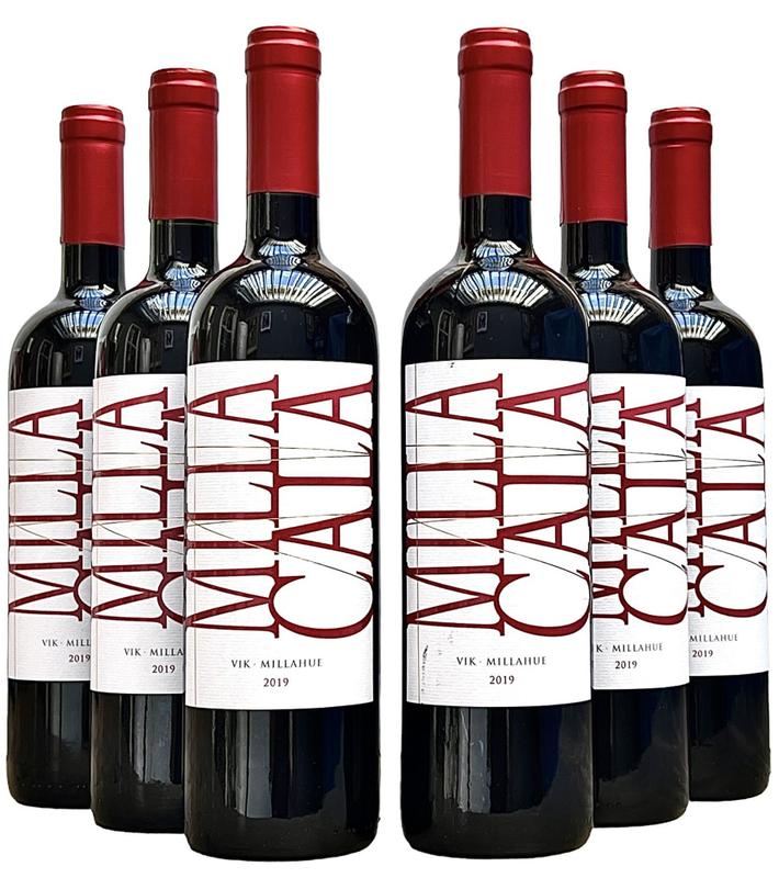 Vinho Chileno Milla Cala Kit com 6 Garrafas Oferta - Viña Vik - Vinho ...