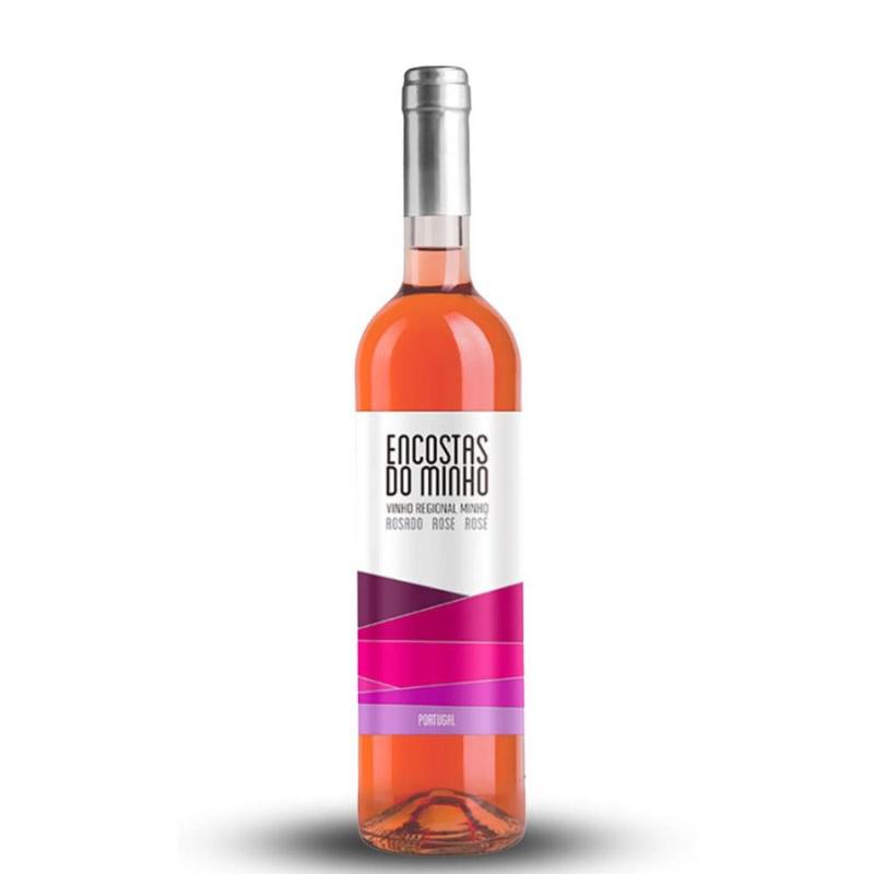 Vinho Encostas Do Minho Rose Verde 750Ml - Vinho - Magazine Luiza