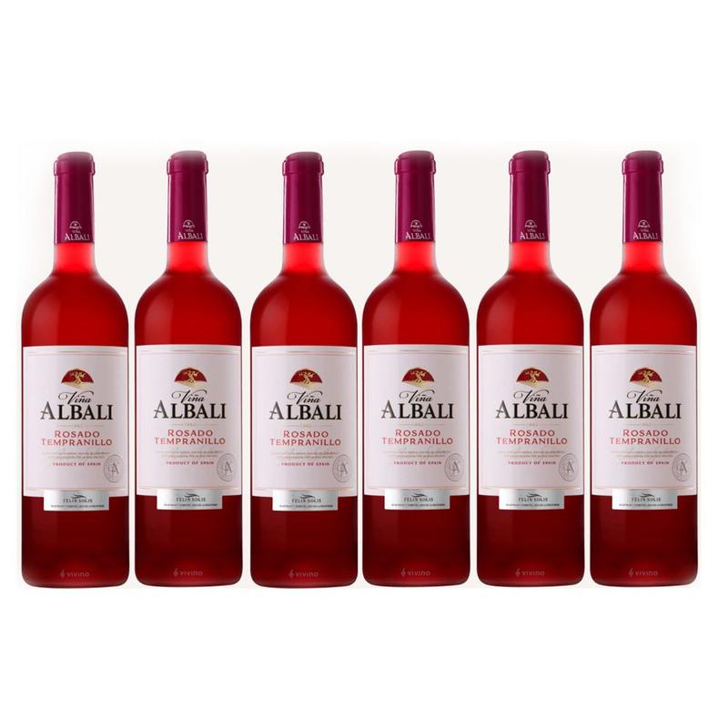 Vinho Espanhol Félix Sólis Rosé 750ml - Caixa Com 6 - Albalí - Vinho ...