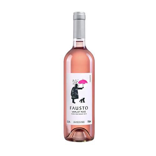 Vinho Fausto Merlot Rosé 750ml - Vinho - Magazine Luiza