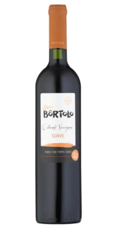 Vinho Fino Tinto Suave Cabernet Sauvignon - Dom Bôrtolo - Dom Bôrtol ...