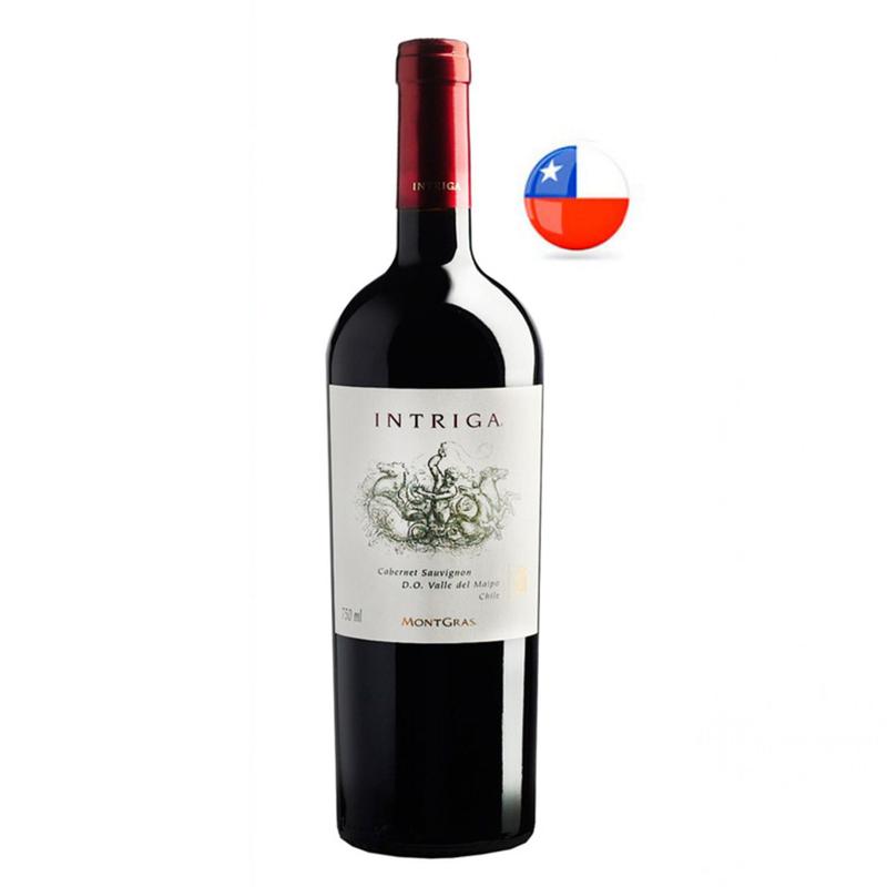 Vinho Intriga MontGras Cabernet Sauvignon Chileno 750ml - Bebidas ...