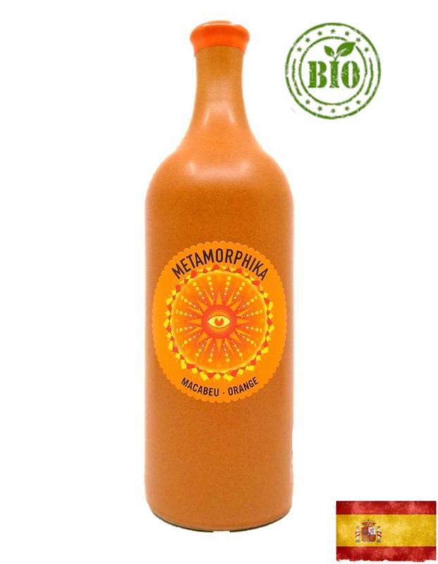 Vinho Laranja Espanhol Metamorphika Macabeu Brisat - 750 ml ...