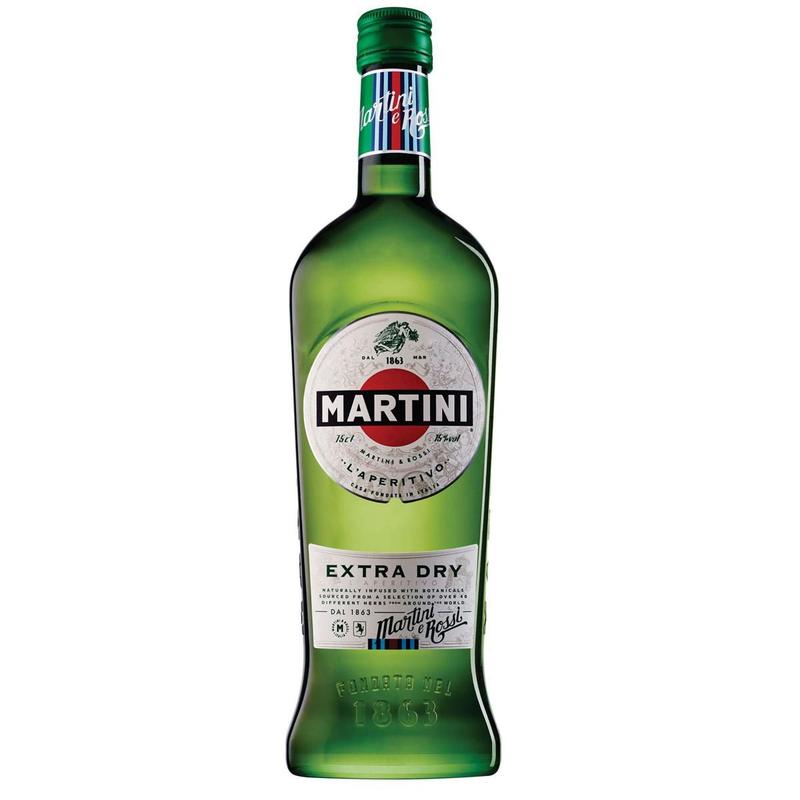 Vinho Martini Branco Composto Vermouth Extra Dry 750ml - Aperitivos ...