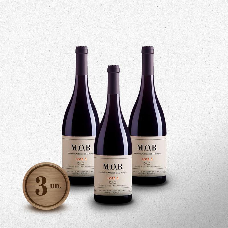 Vinho Mob Lote 3 Tinto 750ml Caixa com 03 Unidades - M.O.B - Vinho ...