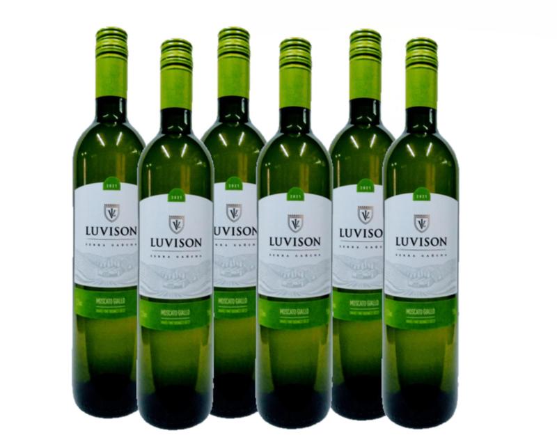 Vinho Moscato Giallo Luvison - Kit 6 garrafas 750ml - Vinícola Luvison ...