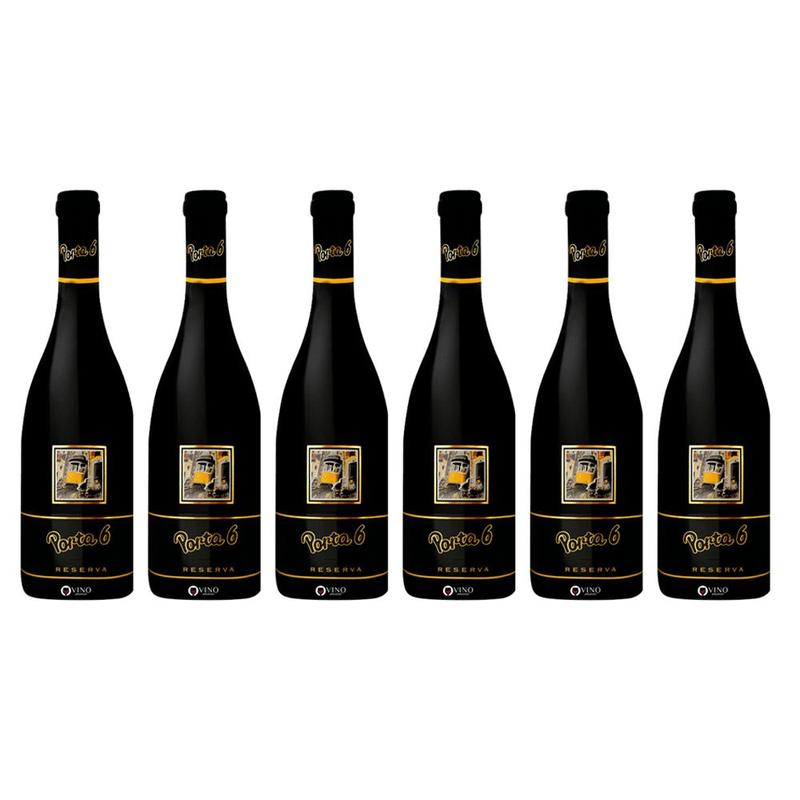 Vinho Porta 6 Reserva Tinto 750ml - Caixa Com 6 - Vidigal Wines - Vinho ...