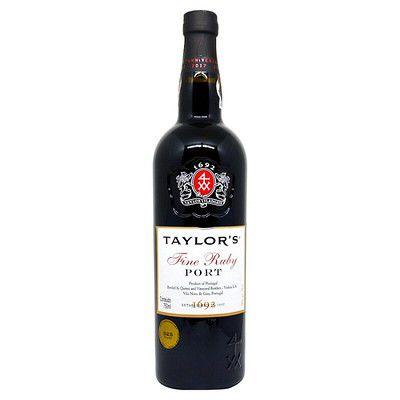 Vinho Português Tinto Fine Rubi Porto TAYLOR'S 750ml - Vinho - Magazine ...