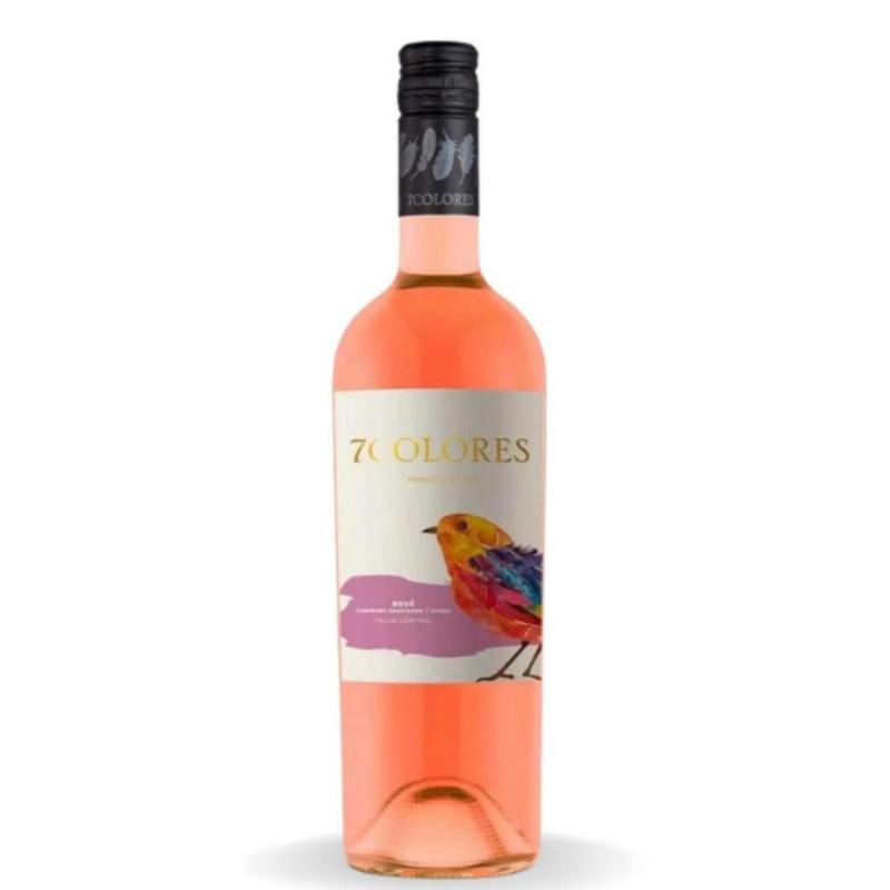 Vinho Rose 7 Colores Cabernet Sauvignon/Syrah 750Ml - Morande Wine ...