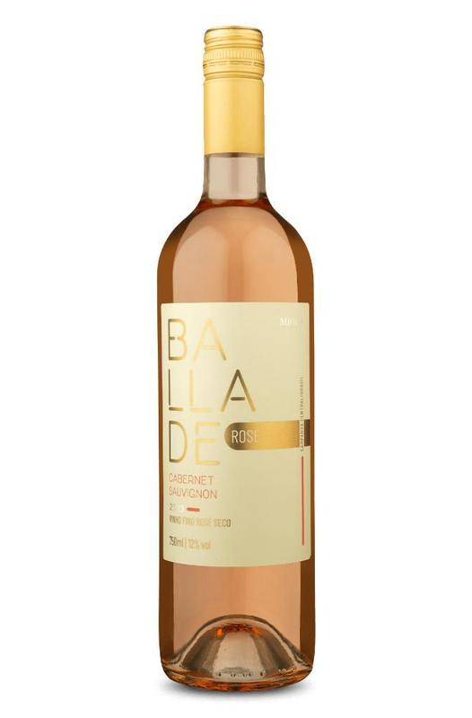 Vinho Rosé Ballade Cabernet Sauvignon Seco 2023 750ml - Miolo - Vinho ...