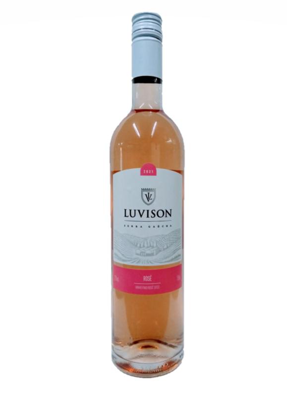 Vinho Rosé Luvison - 750ml - Vinícola Luvison - Vinho - Magazine Luiza