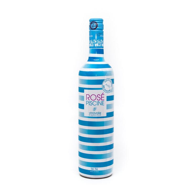 Vinho Rosé Piscine Françês Stripes 750ml - Vinovalie Les Vignerons ...