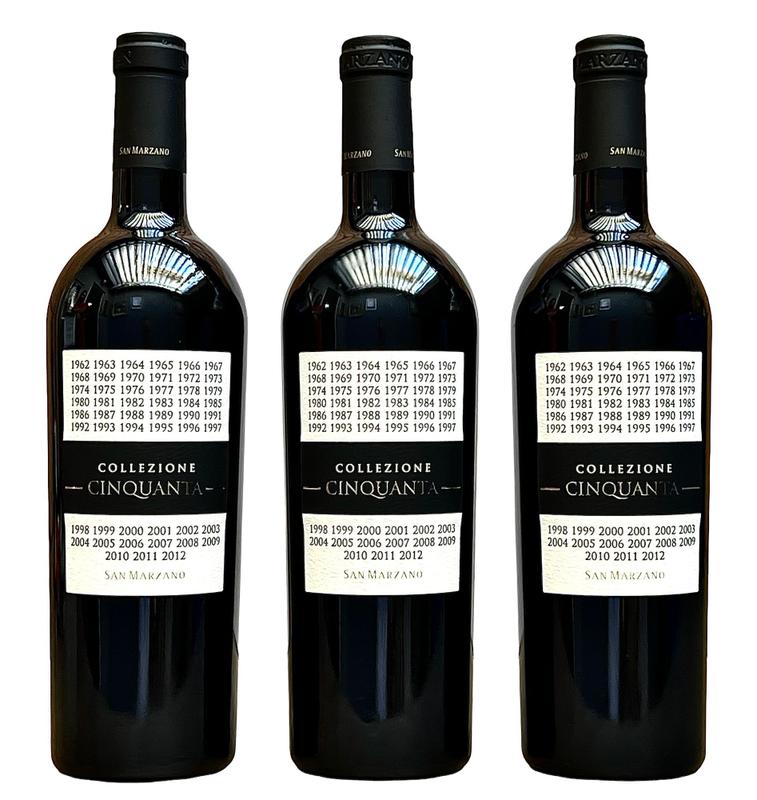 Vinho San Marzano Collezione Cinquanta Kit com 3 Garrafas Oferta ...