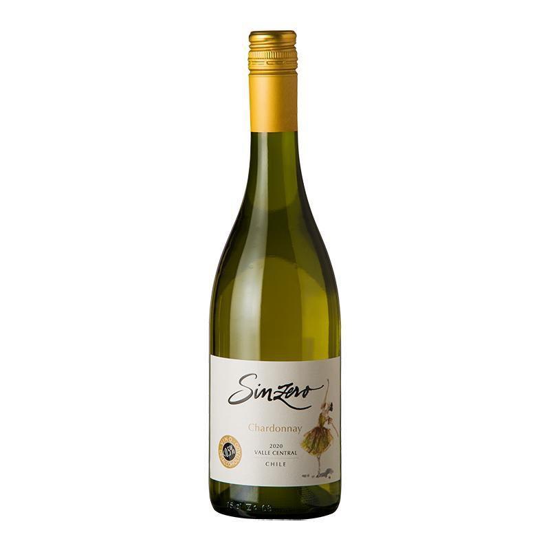 Vinho Sem Álcool Chileno Branco Chardonnay Sinzero 750 Ml - Vinho ...