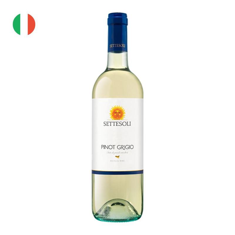 Vinho Settesoli Pinot Grigio Branco Itália 750ml - Vinho - Magazine Luiza