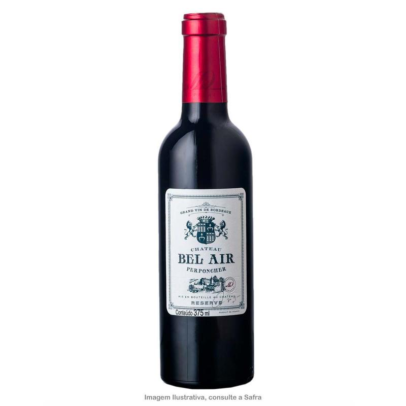 Vinho Tinto Château Bel Air Bordeaux 375 ml - CHÂTEAU BEL AIR PERPONCHER - Vinho - Magazine Luiza