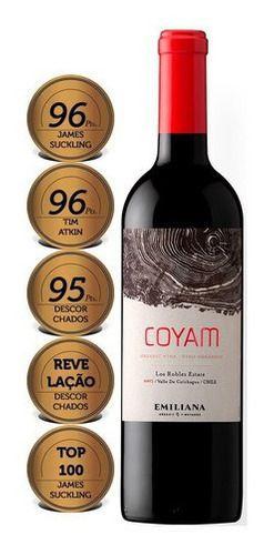 Vinho Tinto Chileno Emiliana Coyam 750ml - Vinho - Magazine Luiza