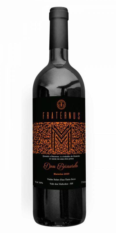 Vinho Tinto Dom Bernardo Fraternus 2020. 750 ml - Vinicola Dom Bernardo ...
