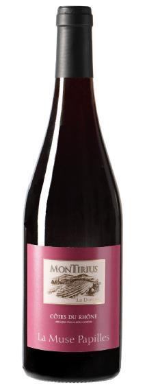 Vinho Tinto Frânces MONTIRIUS LA MUSE PAPILLES - Vinho - Magazine Luiza