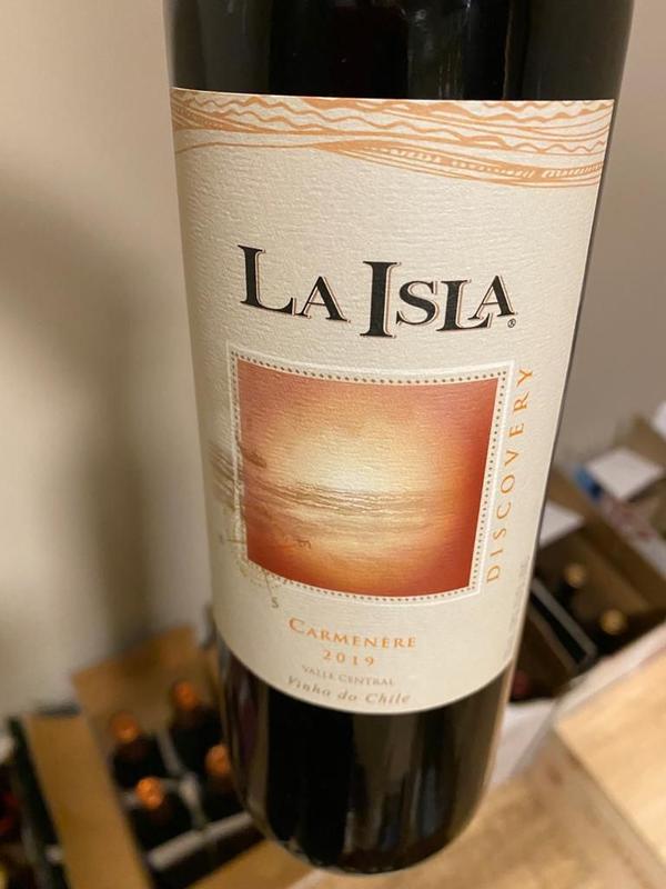 Vinho Tinto La Isla Discovery Carmenère Safra 2019 - VINÍCOLA LA ISLA ...