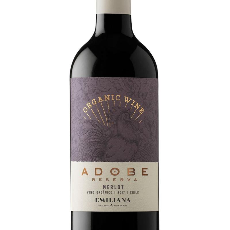Vinho Tinto Merlot Reserva Emiliana Adobe Organico 750ML - Vinho ...