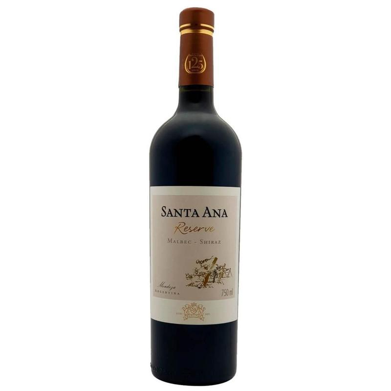 Vinho Tinto Santa Ana Reserve Malbec Shiraz 750ml - WINEBOSS Loja de ...