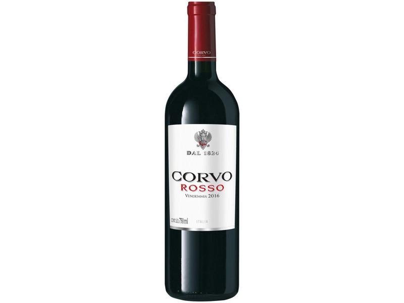Vinho Tinto Seco Corvo Rosso - 750ml - Vinho - Magazine Luiza