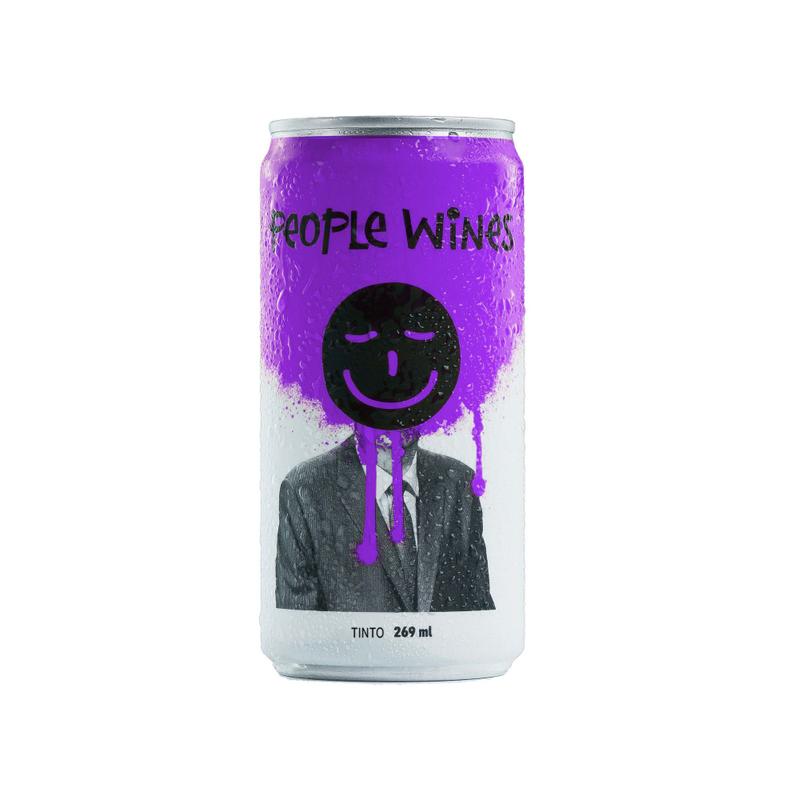 Vinho Tinto Seco Fino - Pack 6un- Lata 269ml - People Wines - Vinho - Magazine Luiza