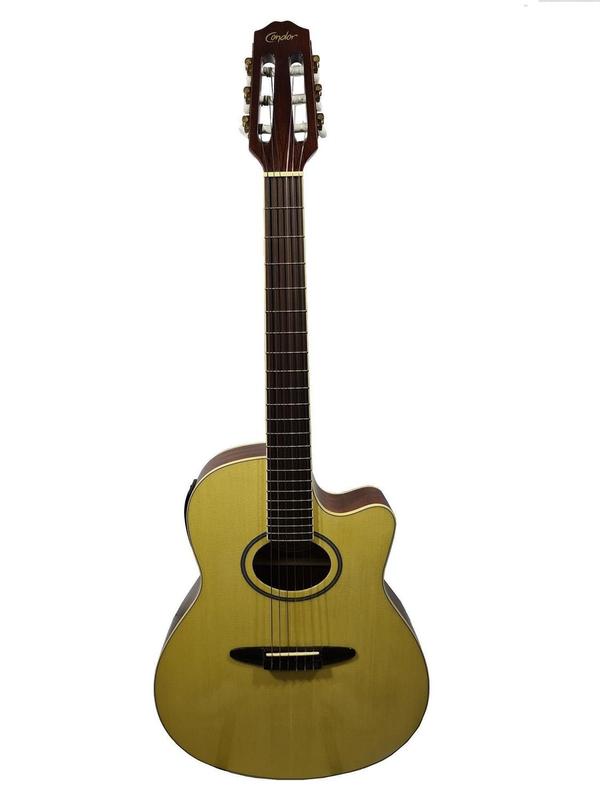 Violão Condor Eletroacústico CN85 Natural Cn-85 - Violão - Magazine Luiza