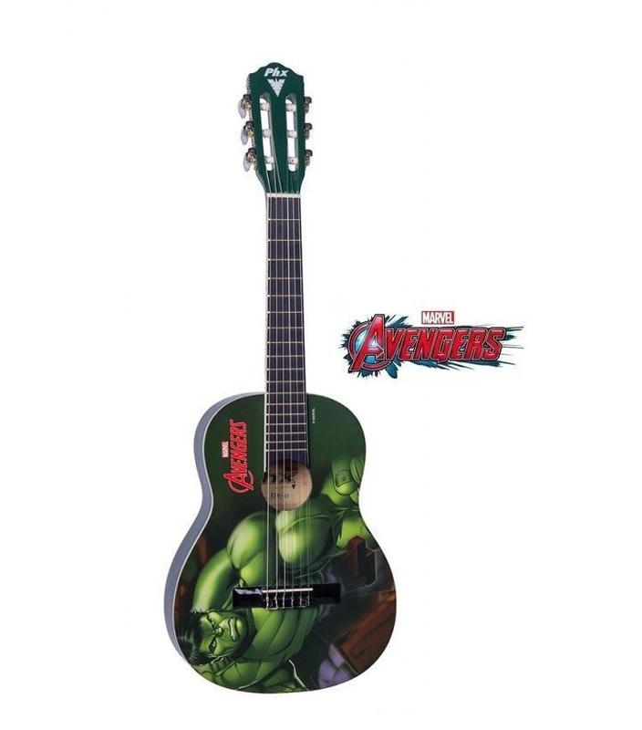 Violão Infantil Hulk Marvel Avengers Nylon PHX - Phoenix - Violão ...