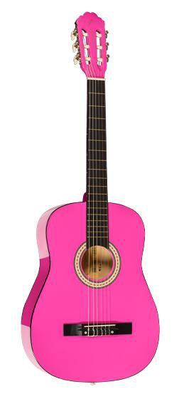 Violão Vogga Nylon Acustico Rosa VCA105N PK - Violão - Magazine Luiza