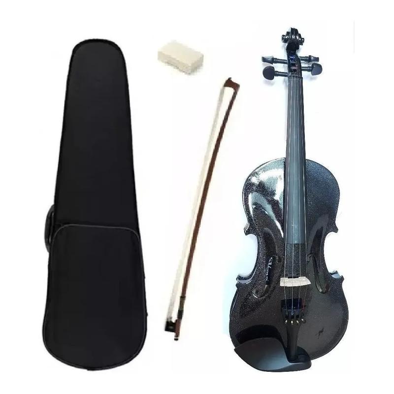 Violino Sverve 4/4 Black Pearl Preto + Case + Acessórios 638 - Ronsani ...