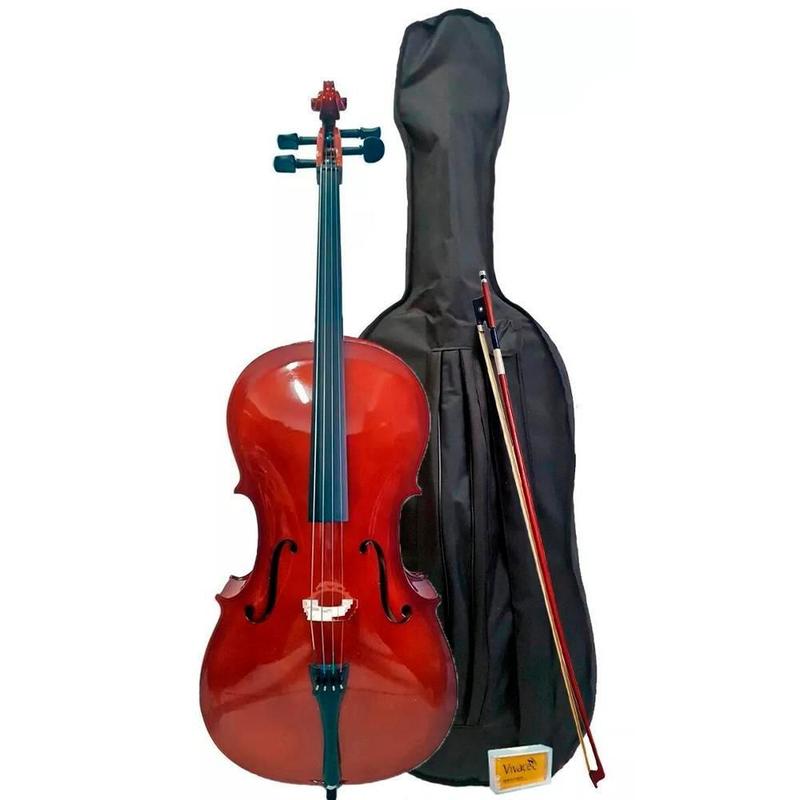 Violoncelo Vivace 3/4 CMO34 Cello com Capa Arco Breu - Violoncelo ...