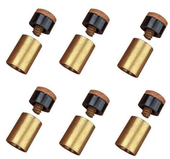 Virola para Sola Rosqueada Profissional 11 mm para Taco de Sinuca ...