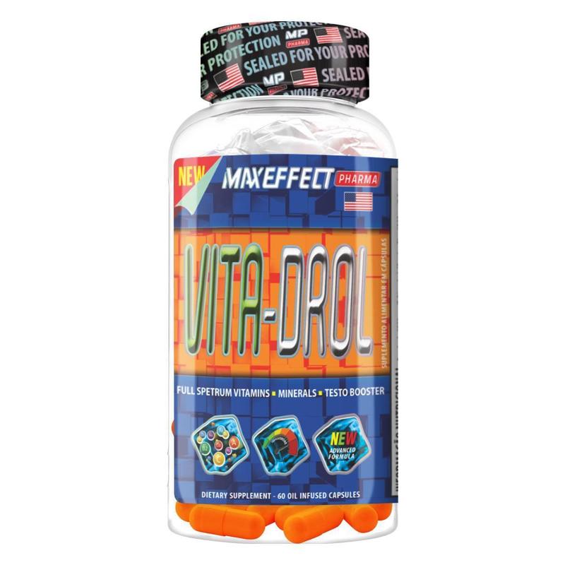 Vita-Drol Multivitamínico Maxeffect Pharma 60 Caps - Multivitamínico ...