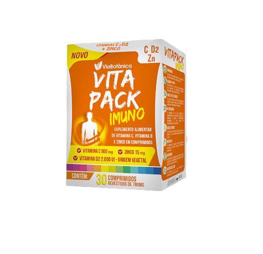 Vita Pack Imuno Suplemento Vitamínico 30Cpr - Maxinutri ...