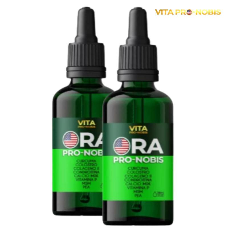 Vita Pro Nóbis Líquido Melhor Absorção Kit 2 Frascos p/ 60 dias - Kit ...
