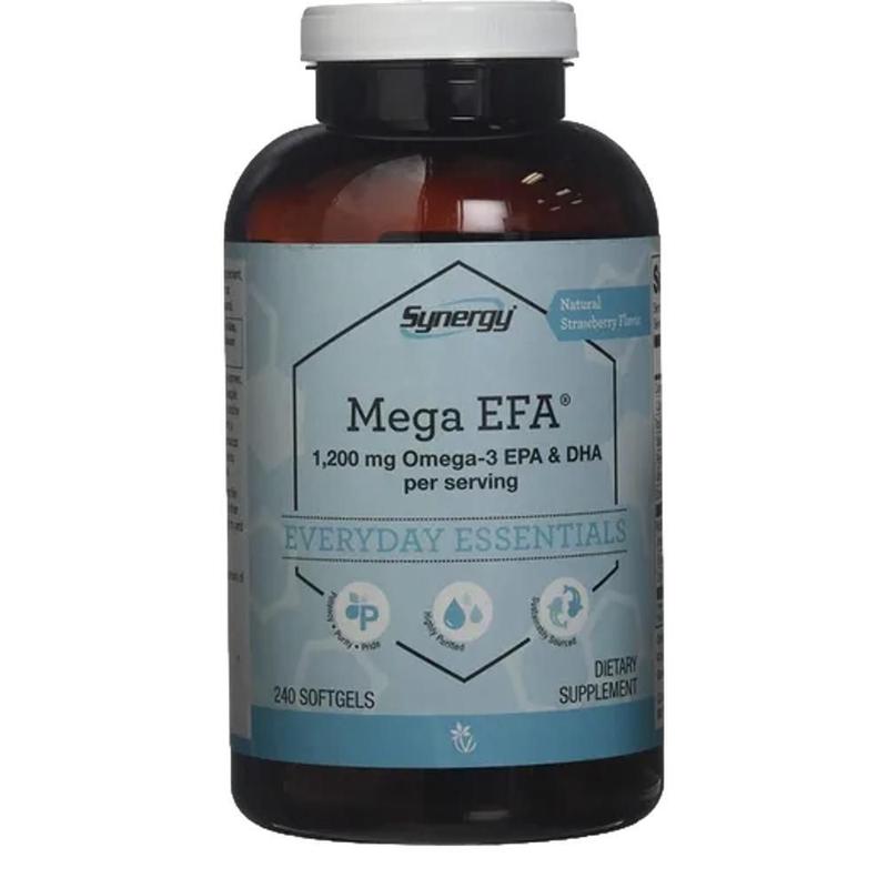 Vitacost Synergy Mega Efa 1200 Mg Omega 3 - 240 Cápsulas - Ômega 3 ...