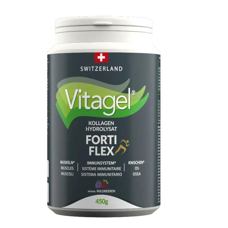 Vitagel Forti Flex Suplemento Suiço Benéfico e Natural - Colágeno ...