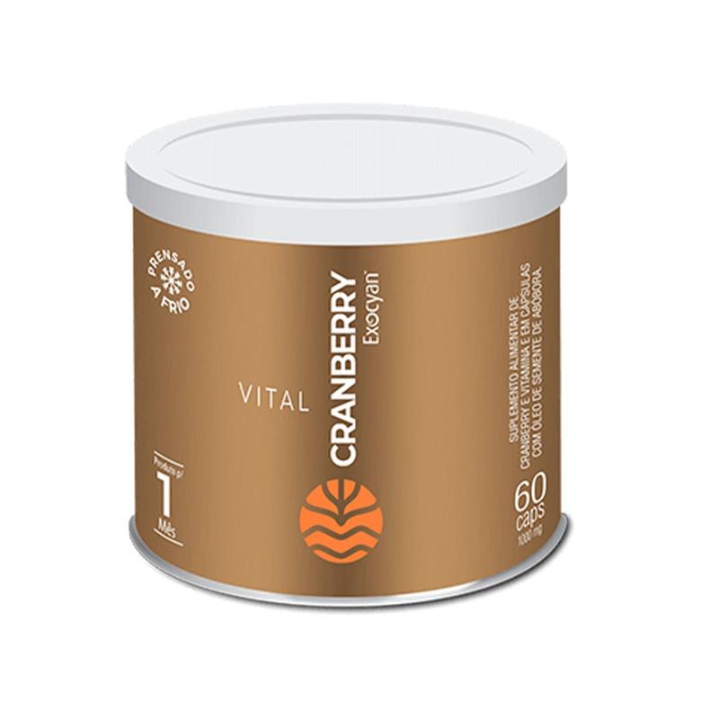 Vital Cranberry Exocyan 1000mg 60 Cápsulas Vital Âtman - Cranberry ...