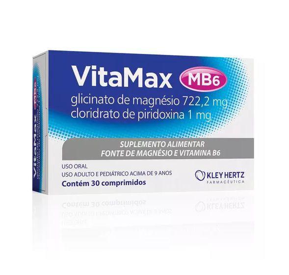 Vitamax Mb6 30 Comprimidos - KLEY HERTZ LABORATORIO - Kit de ...