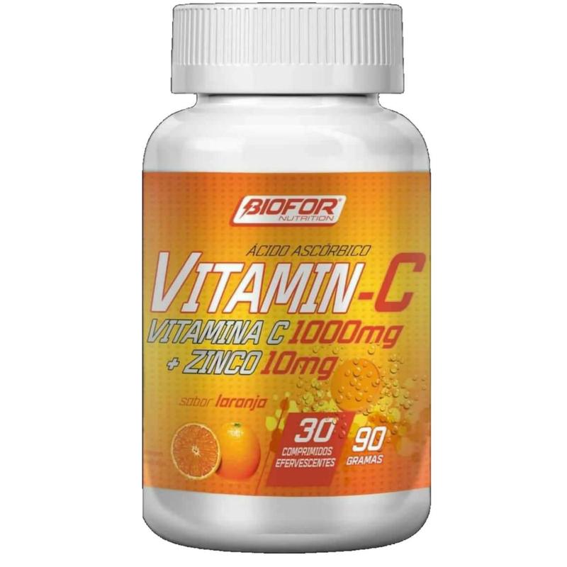Vitamina C 1000Mg + Zinco 10Mg 30 Comprimidos - Biofor - Biofor Nutrition - Vitaminas A-Z ...