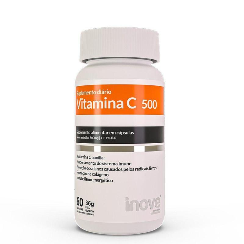 Vitamina C - 60 cápsulas - Inove Nutrition - 60 capsulas - Vitaminas A ...